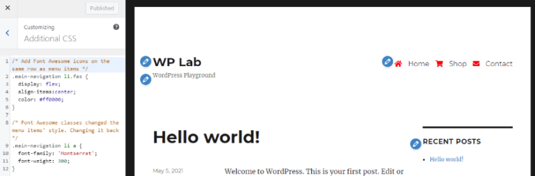 How To Add Font Awesome Icons To Wordpress Menu Without A Plugin
